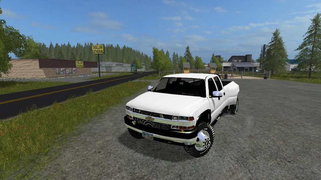 FS17 2001 CHEVY 3500 DUALLY ROLL COAL V1.0 - FS 17 Cars Mod Download