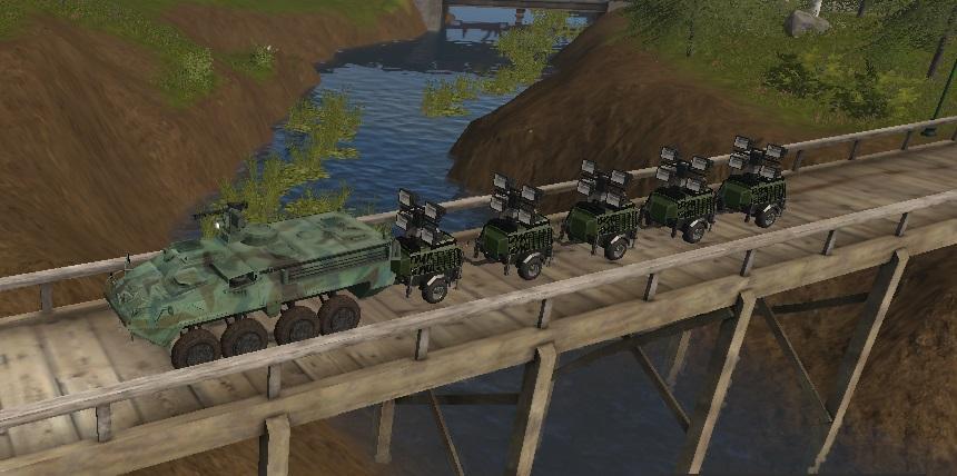 FS17 CAGED CONSTRUCTION FLOODLIGHT REAR ATTACHER LAMBO V2.0 - FS 17 ...