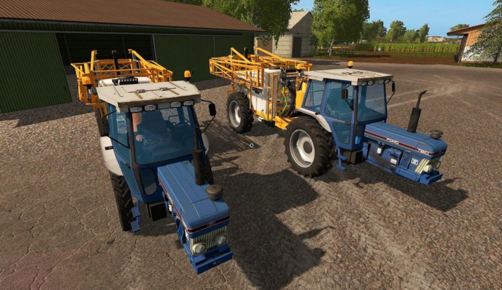 FS17 Ford Tramliner sprayer V1.0 - FS 17 Tractors Mod Download