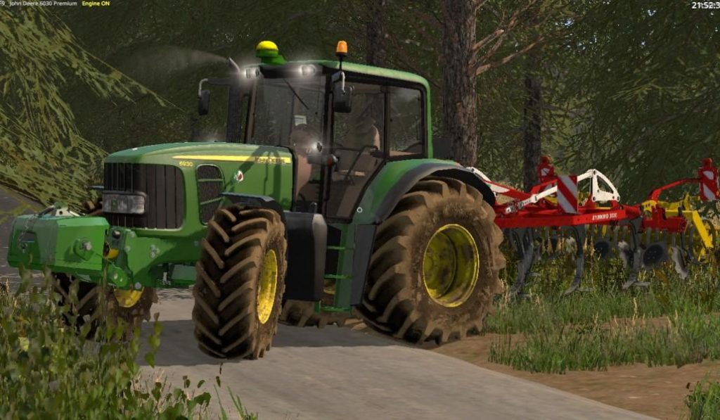 FS17 JOHN DEERE 6030 - FS 17 Tractors Mod Download
