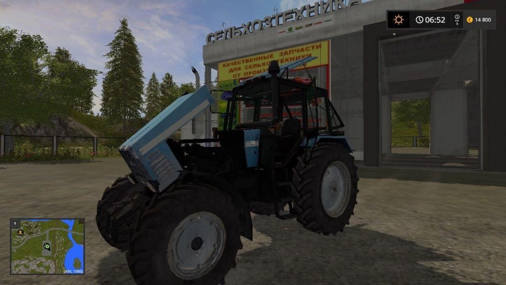 FS17 MTZ-1221 TRACTOR - FS 17 Tractors Mod Download