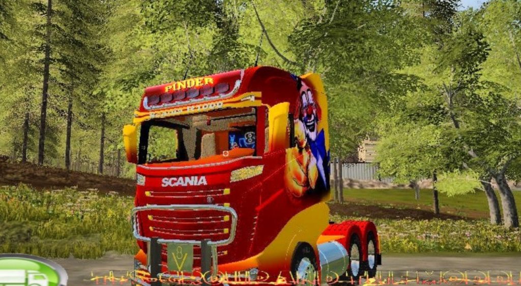FS17 ScaniaR1000 PINDER - FS 17 Trucks Mod Download