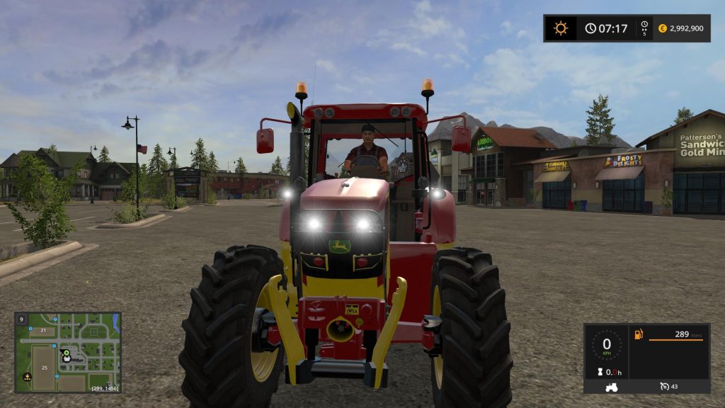 FS17 TFSG JD TRACTOR PINDER V1 (1) - Farming simulator 19 / 17 / 15 Mod
