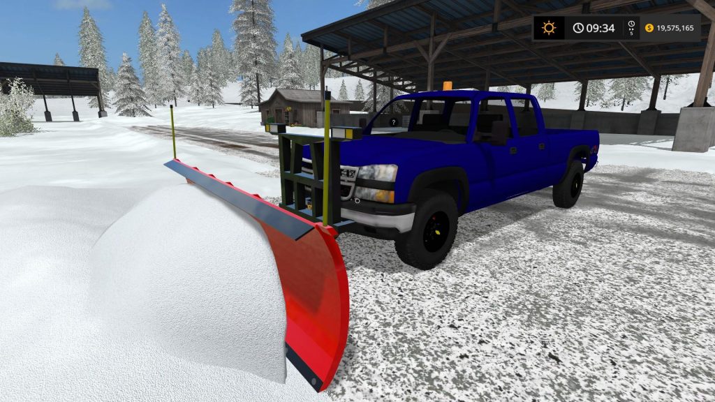 FS17 2006 SILVERADO 2500HD PLOW TRUCK V1.0 - FS 17 Cars Mod Download