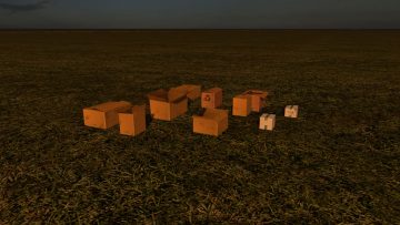 FS17 Cardbord Boxes - FS 17 Prefab Mod Download