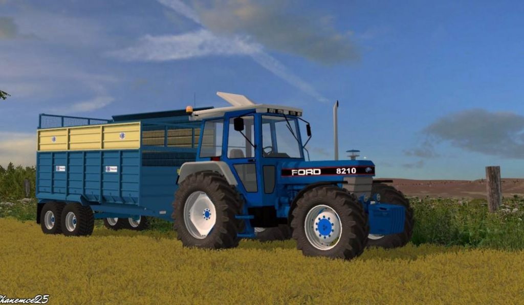 FS17 FORD 8210 - FS 17 Tractors Mod Download
