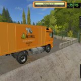 FS17 Garbage truck Mercedes Actros V 1.1.2.0 - FS 17 Trucks Mod Download