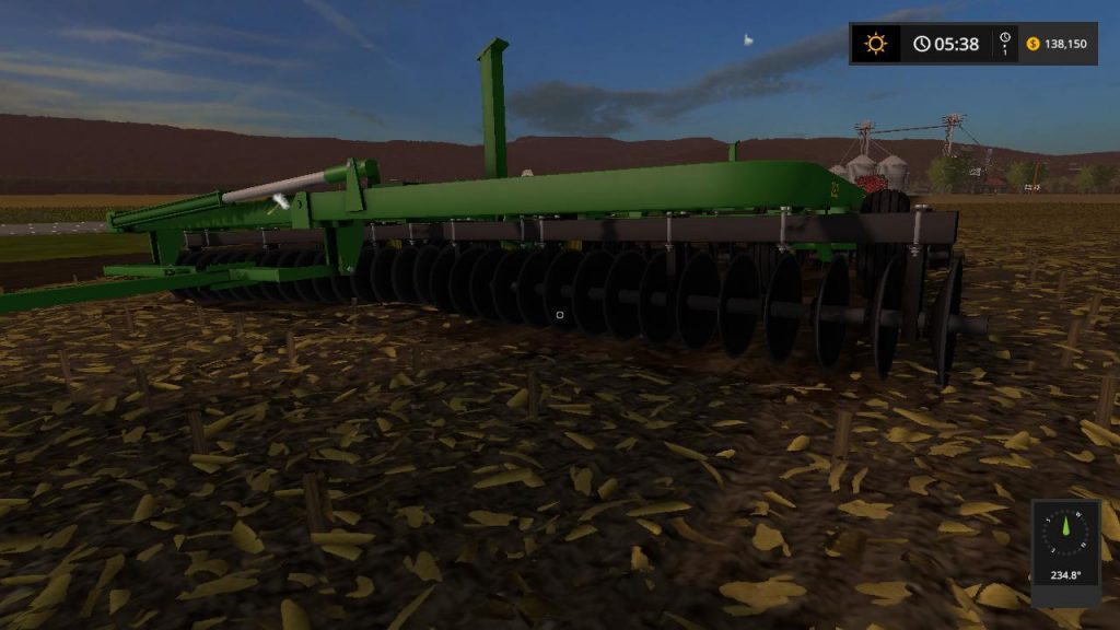 FS17 JOHN DEERE 220 DISK (PLOW) V1.0 - FS 17 Implements & Tools Mod ...