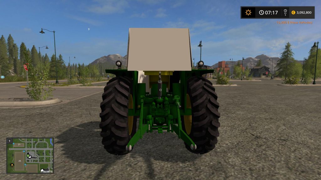 FS17 JOHN DEERE 4020 V1 (2) - Farming simulator 19 / 17 / 15 Mod