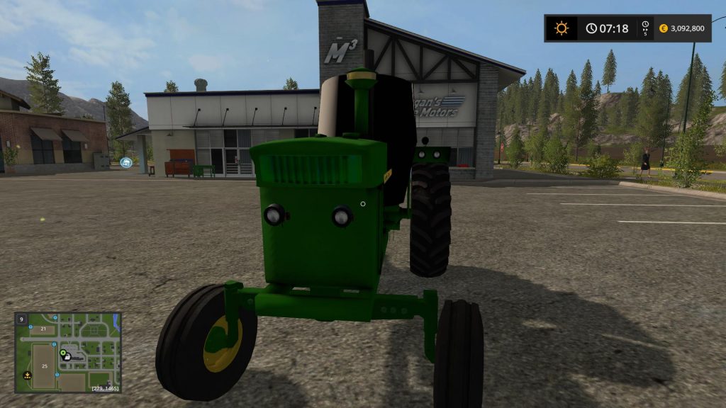 FS17 JOHN DEERE 4020 V1 (5) - Farming simulator 19 / 17 / 15 Mod