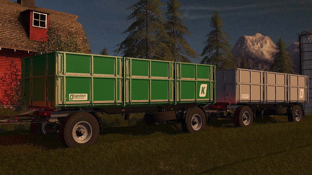 FS17 Kröger Agroliner HKD for Man Pack - FS 17 Trailers Mod Download