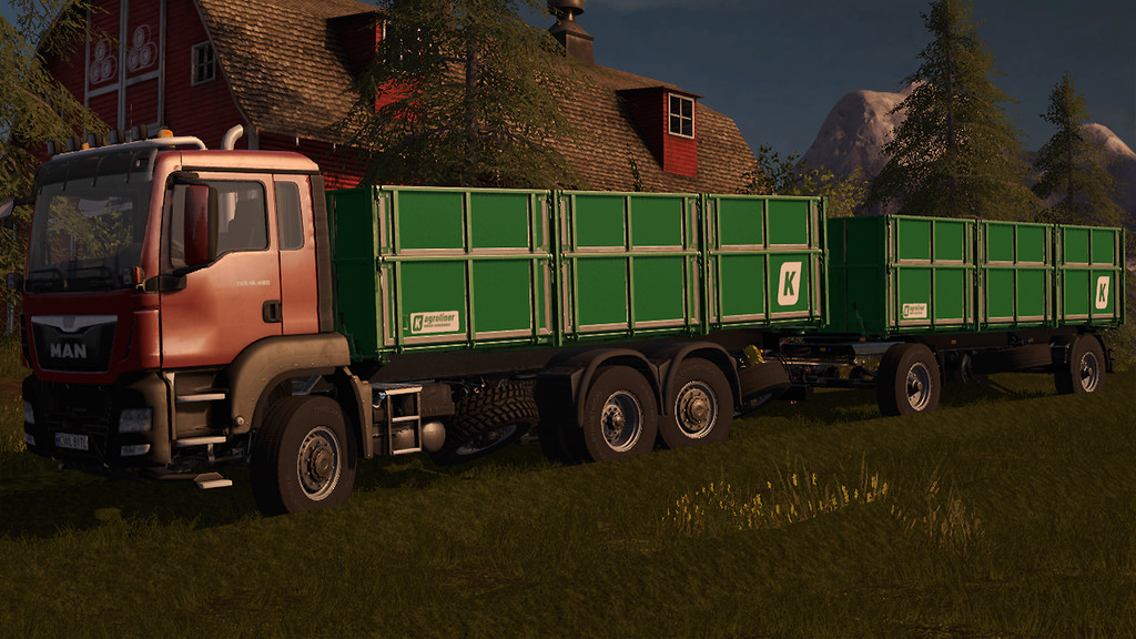 FS17 Kröger Agroliner HKD for Man Pack - FS 17 Trailers Mod Download