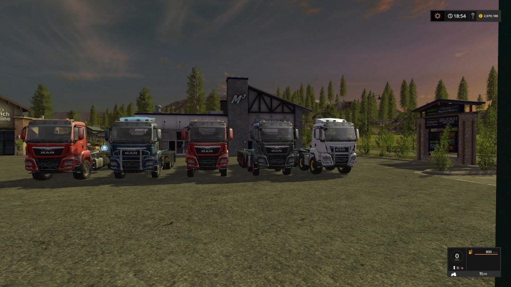FS17 MAN HKL PACK V1 (2) - Farming simulator 19 / 17 / 15 Mod