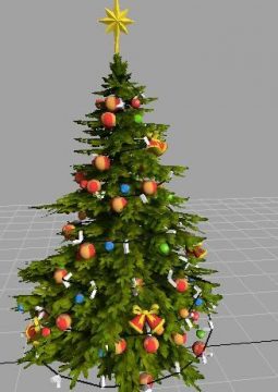 FS17 SAPIN DE NOEL V1.0 - FS 17 Objects Mod Download