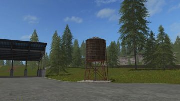 FS17 Water Tower (3) - Farming simulator 19 / 17 / 15 Mod