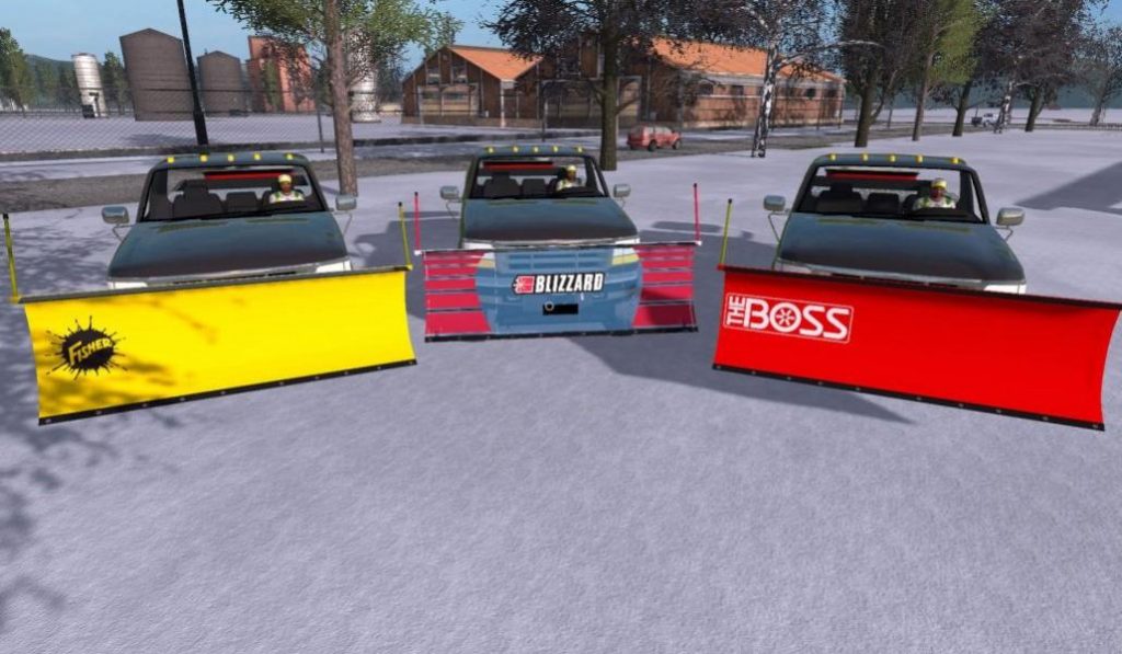 FS17 FORD F350 + SNOW PLOW V 1.0 - FS 17 Cars Mod Download