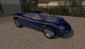 FS17 MCLAREN F1 SUPER CAR V1.0 - FS 17 Cars Mod Download
