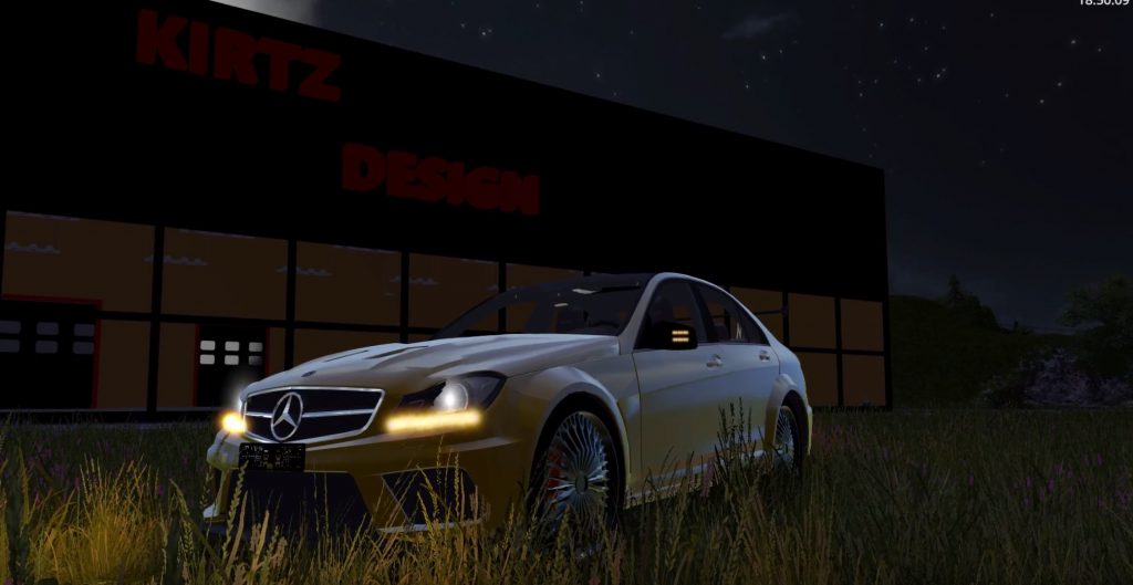 FS17 Mercedes Benz C 63 - FS 17 Cars Mod Download