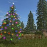 FS17 Placeable Christmas Tree - FS 17 Objects Mod Download
