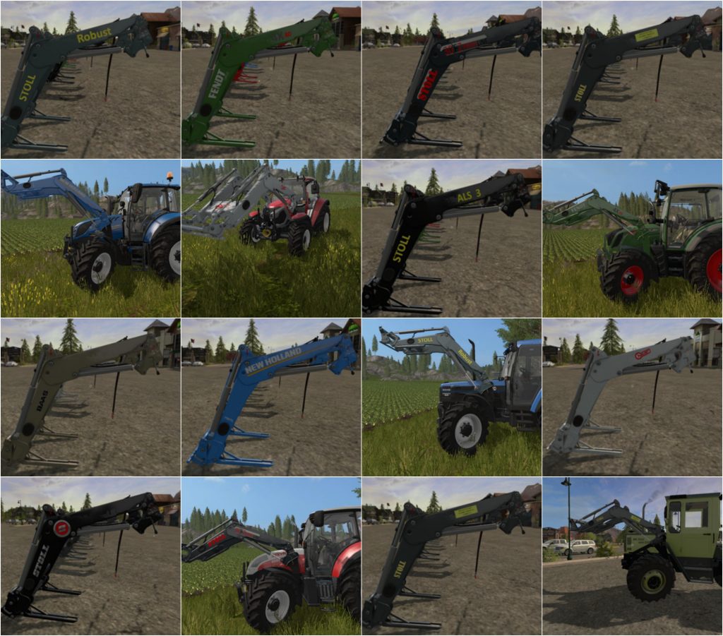 FS17 STOLL FRONTLADER - DYNAMICHOSES V2.5.0 - FS 17 Implements & Tools ...