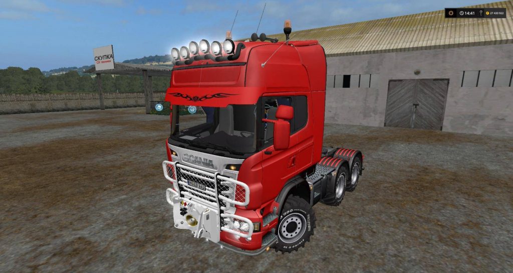 FS17 Scania R730 v 1.0.3 - FS 17 Trucks Mod Download