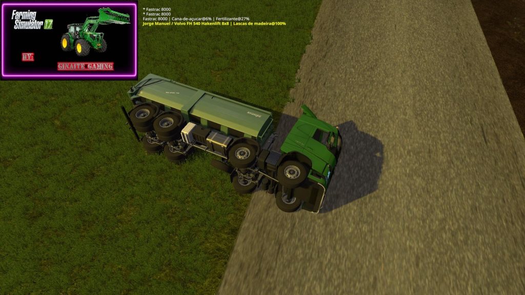 FS17 VOLVO FH540 HKL 8X8 V1.0 - FS 17 Trucks Mod Download