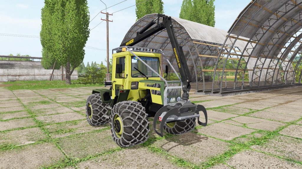 FS17 MERCEDES-BENZ TRAC 800 - FS 17 Tractors Mod Download