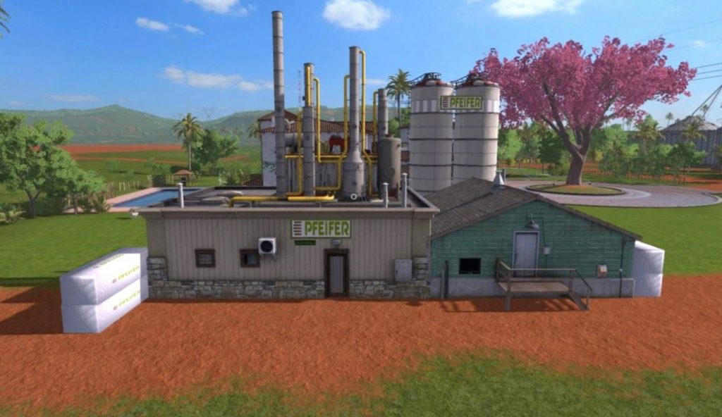 FS17 Placeable Press Factory v 1.0 - FS 17 Placeable objects Mod Download