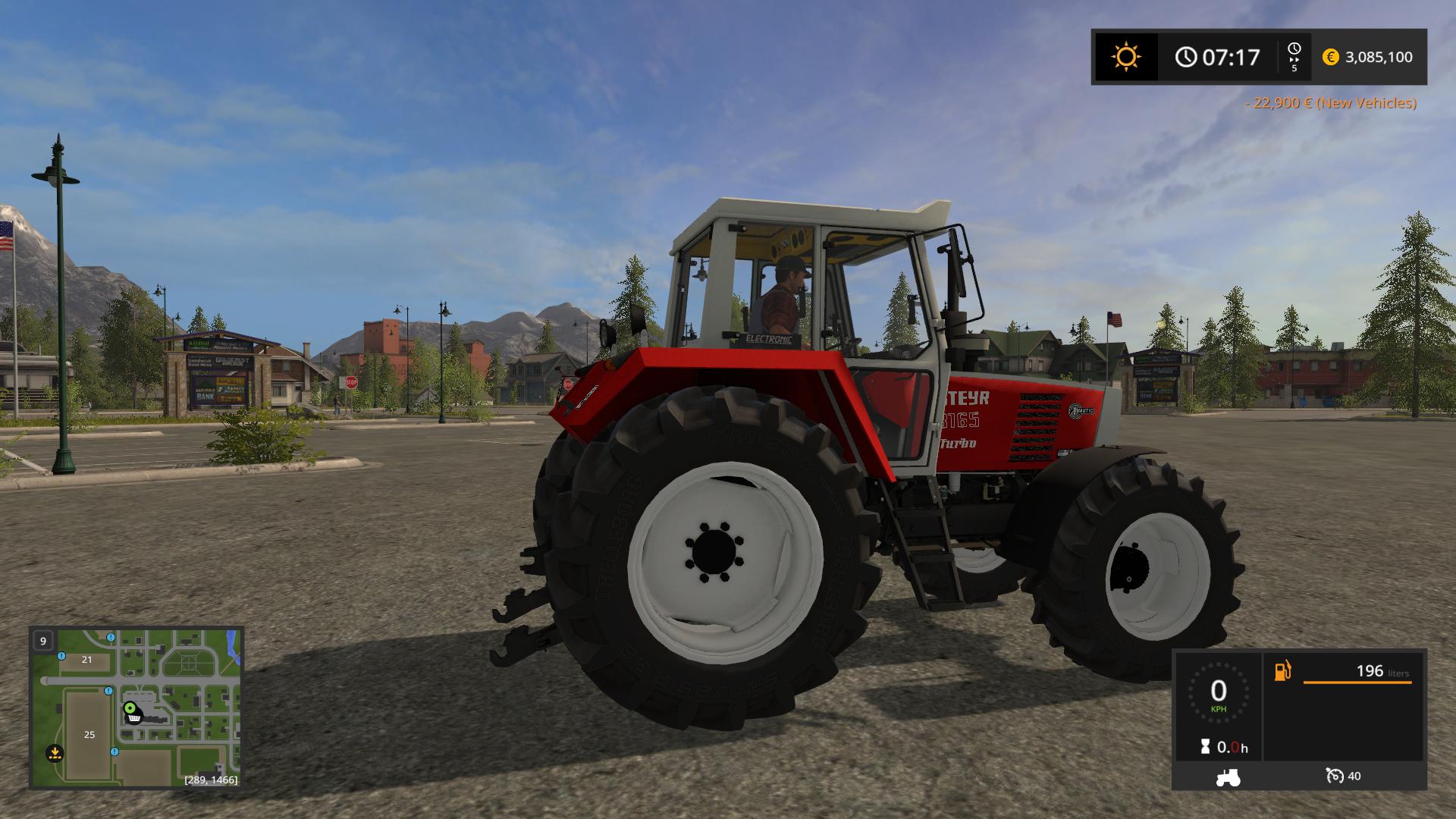 FS17 STEYR 8165 V2 (10) - Farming simulator 19 / 17 / 15 Mod