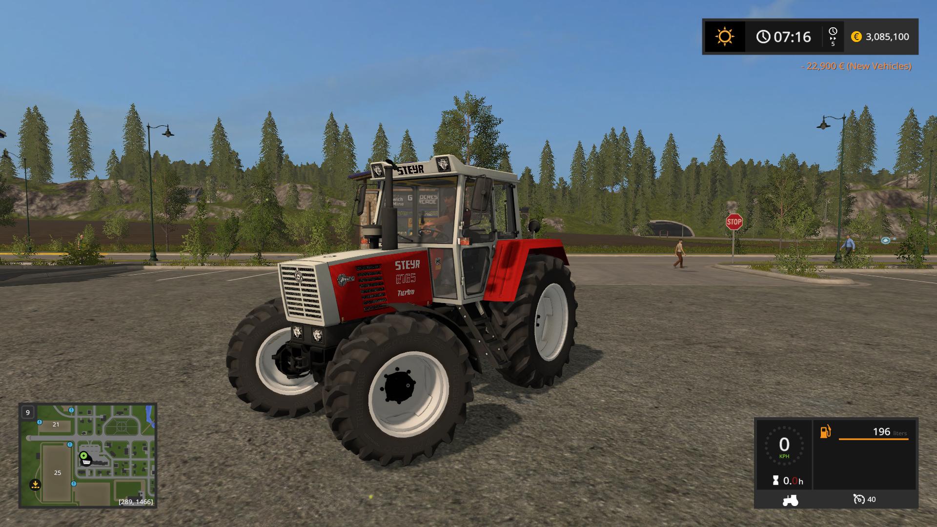 FS17 STEYR 8165 V2.0 - FS 17 Tractors Mod Download