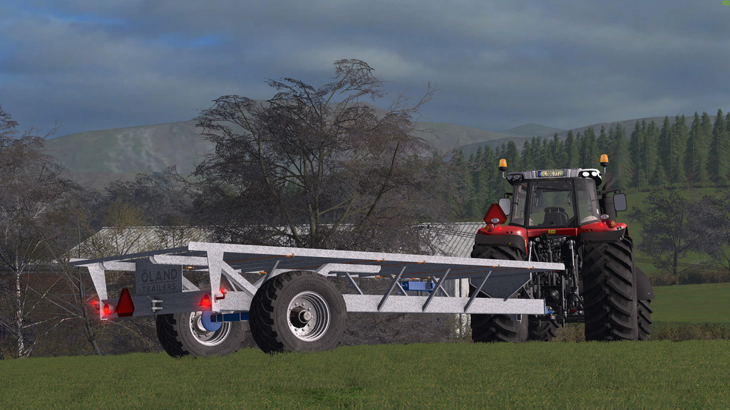 FS17 Öland HV72 Bale Trailer - FS 17 Trailers Mod Download