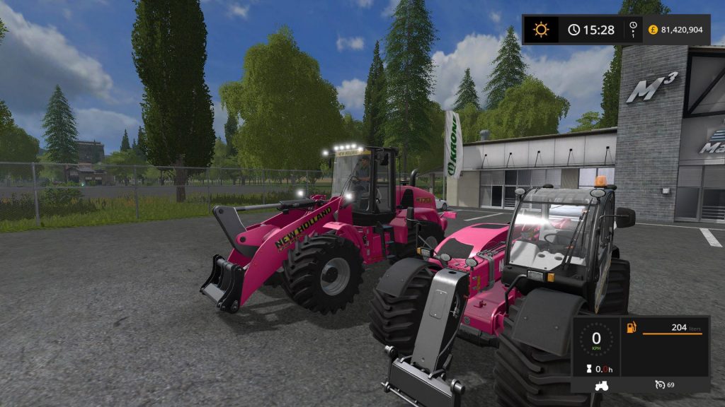 FS17 NEW HOLLAND LOADERS BY STEVIE - FS 17 Forklifts / Excavators Mod ...