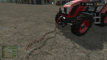 FS17 TOW CHAIN V1.0 - FS 17 Implements & Tools Mod Download