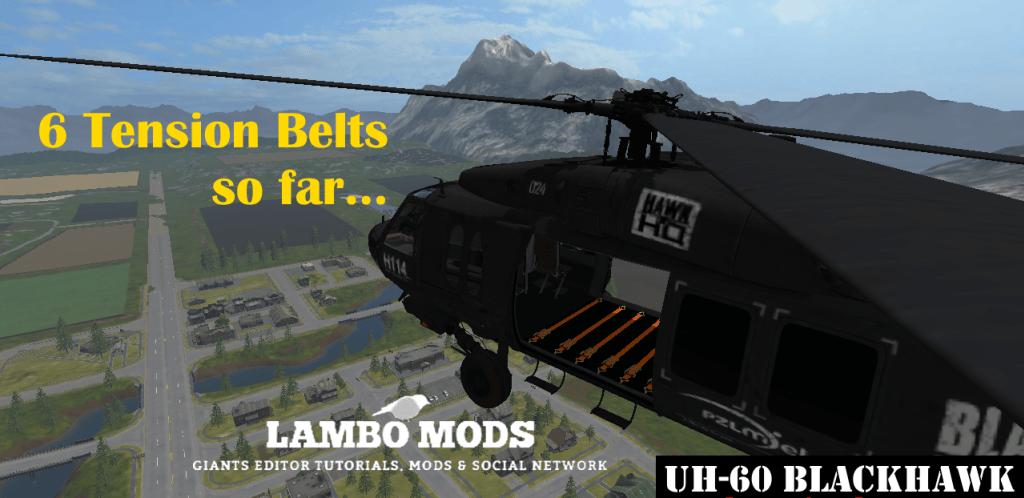 FS17 UH-60 BLACKHAWK – HELICOPTER - FS 17 Vehicles Mod Download
