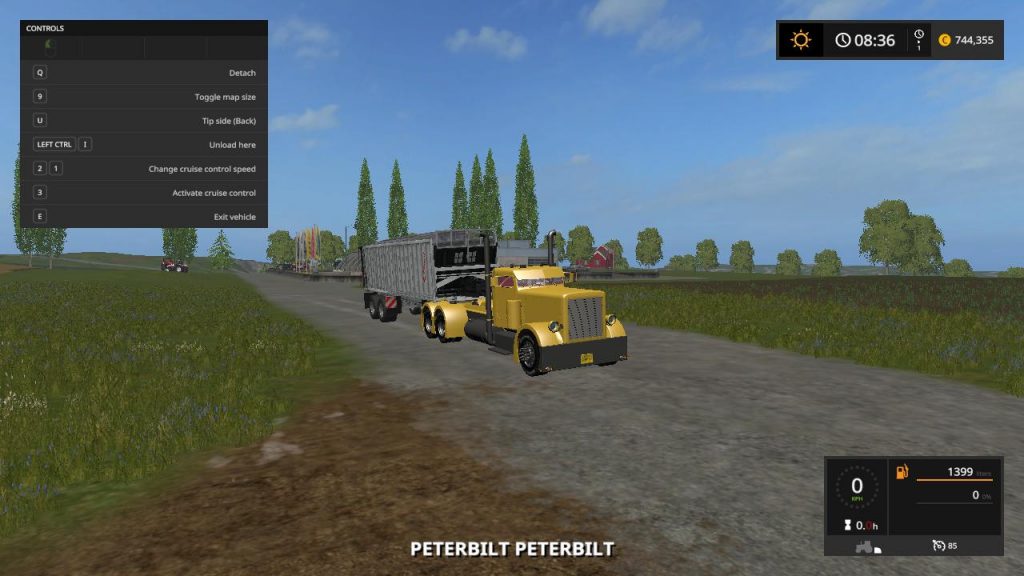 FS17 PETERBILT CUSTOM V1.0.0.0 - FS 17 Trucks Mod Download