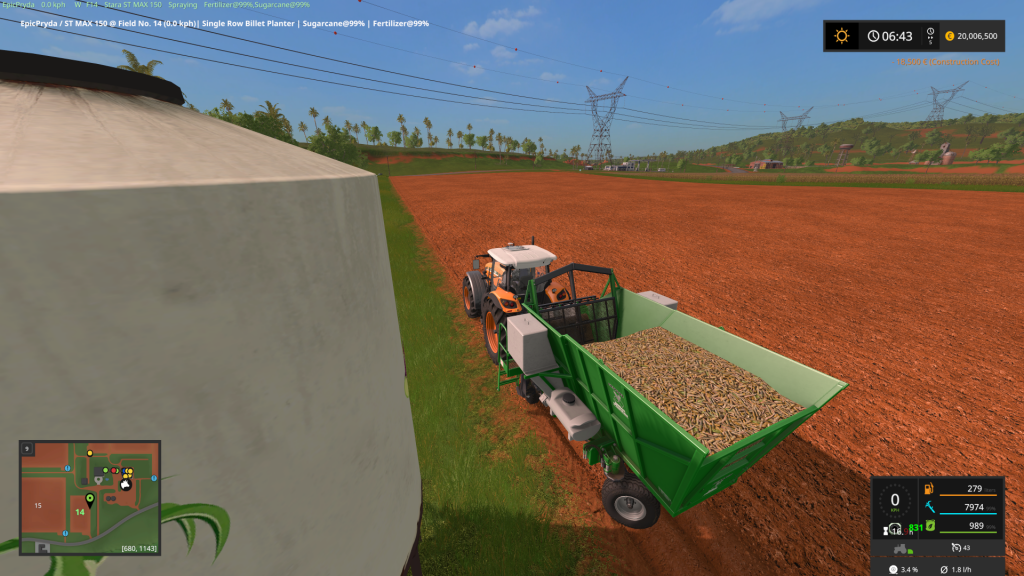 FS17 Placeable Sugar Cane Refill Tank - FS 17 Objects Mod Download