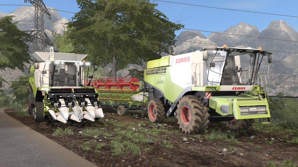 FS17 CLAAS LEXION 700 STAGE IV PACK V1.4.2.1 - FS 17 Combines Mod Download