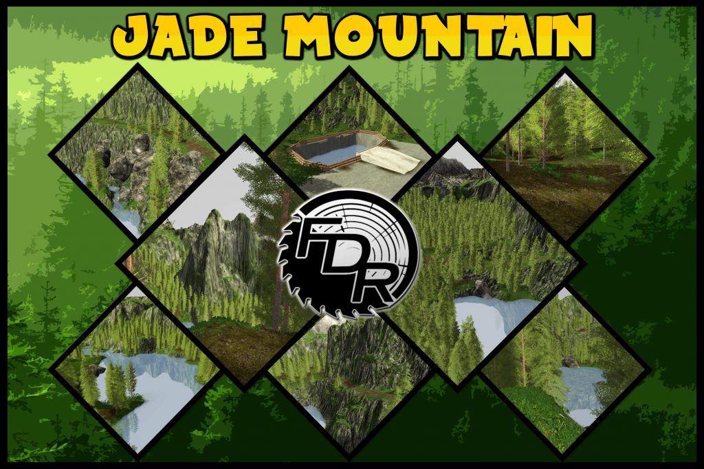 FS17 FDR Logging - Jade Mountain Logging Map - FS 17 Maps Mod Download