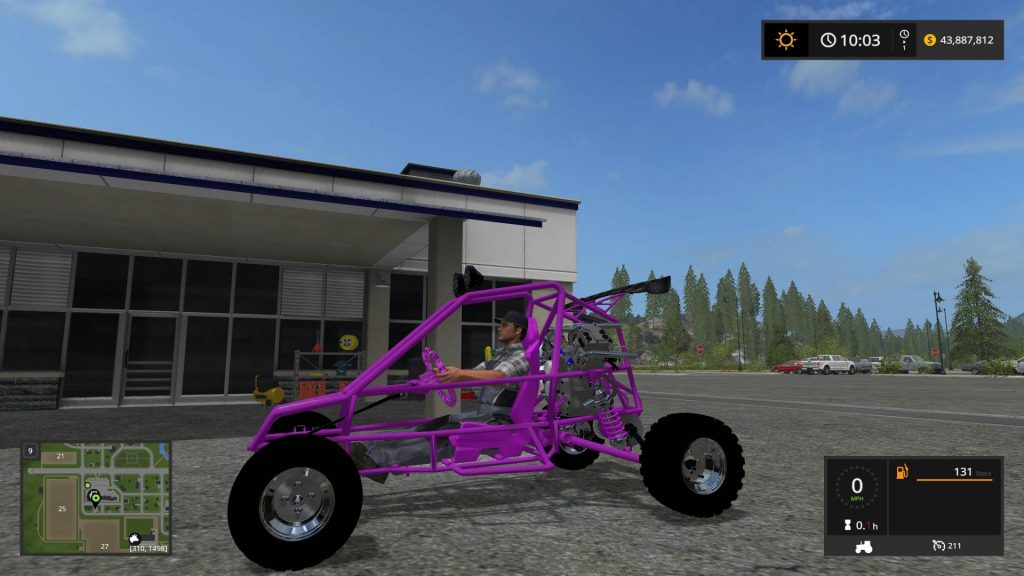 FS17 KRAZY KART 17 V1.0 - FS 17 Cars Mod Download