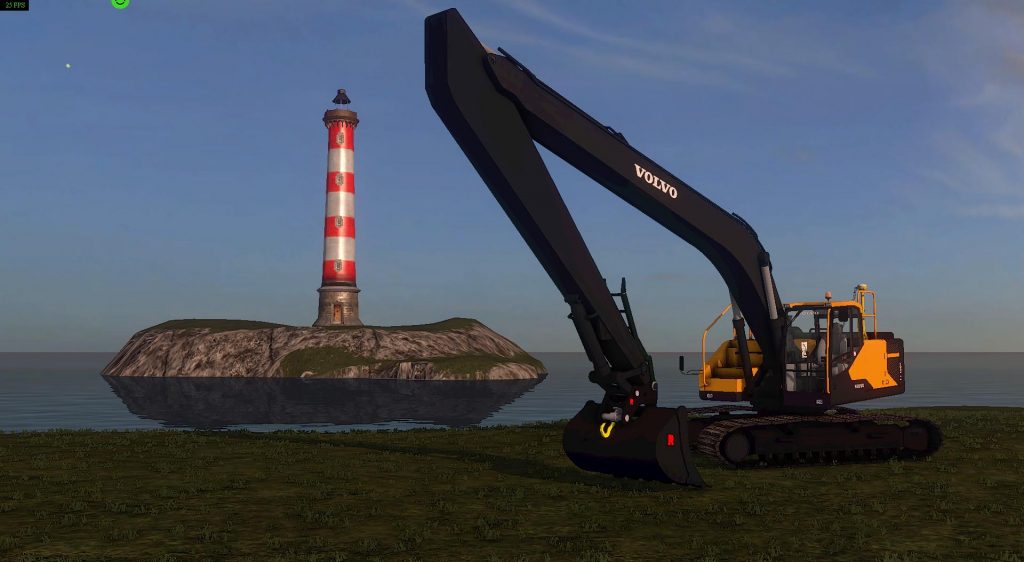 FS17 KST VOLVO EC300 V2.4.7 - FS 17 Forklifts / Excavators Mod Download