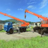 FS17 Kamaz 65222K Crane v1.0 - FS 17 Trucks Mod Download
