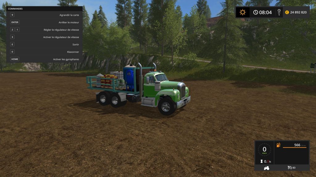 FS17 MACK B61 V8 SERVICE V4.0 - FS 17 Trucks Mod Download