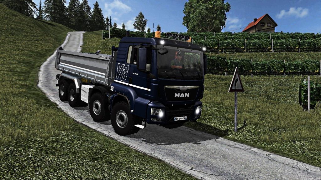 FS17 MAN TGS 35.440 E6 8X4 MEILLER KIPPER V1 (4) - Farming simulator 19 ...