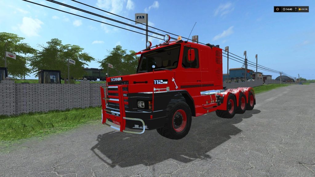 FS17 SCANIA 112E V1.0 - FS 17 Trucks Mod Download