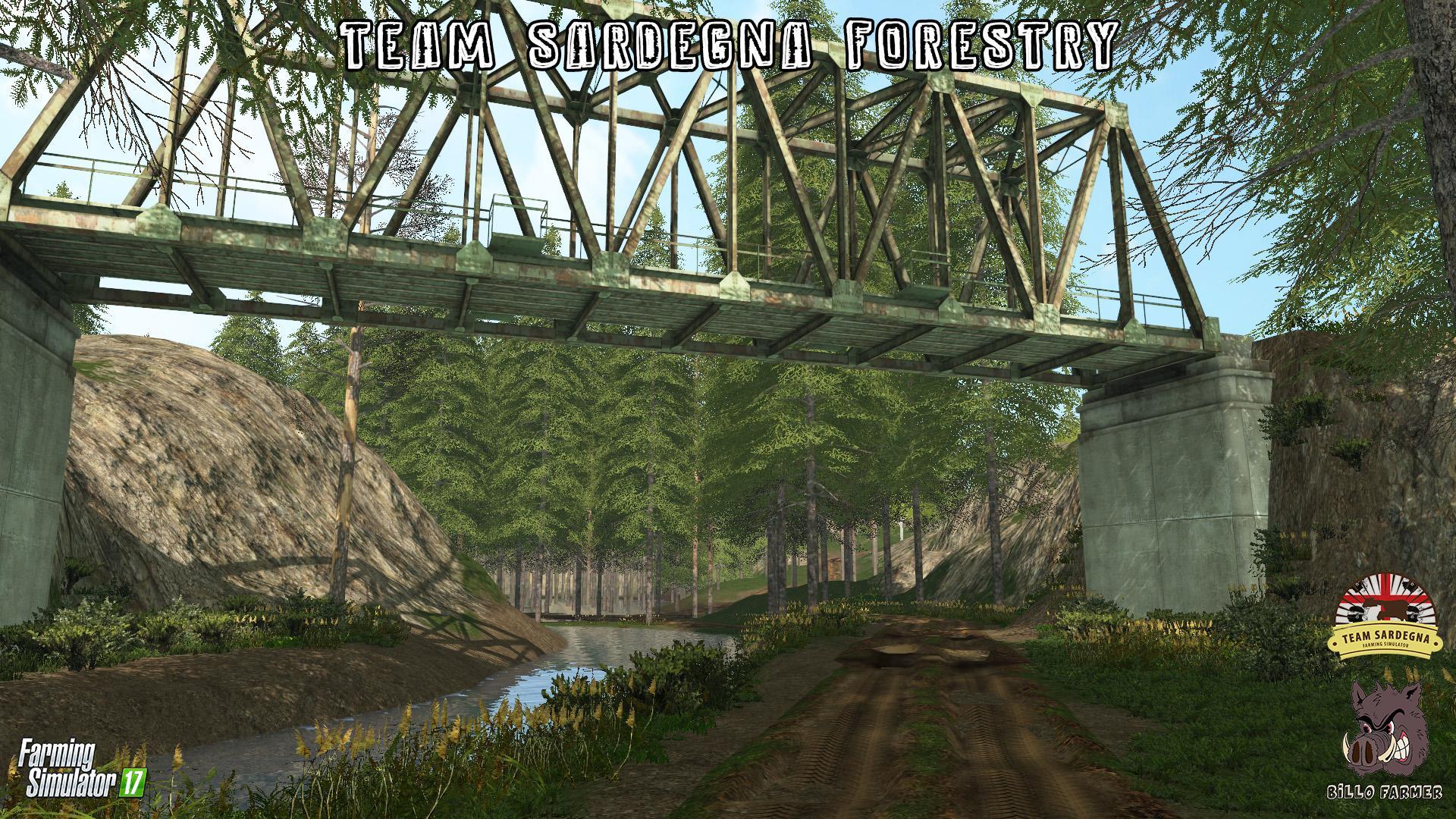 FS17 TEAM SARDEGNA FORESTRY – SEASON READY v2.0 - FS 17 Maps Mod Download