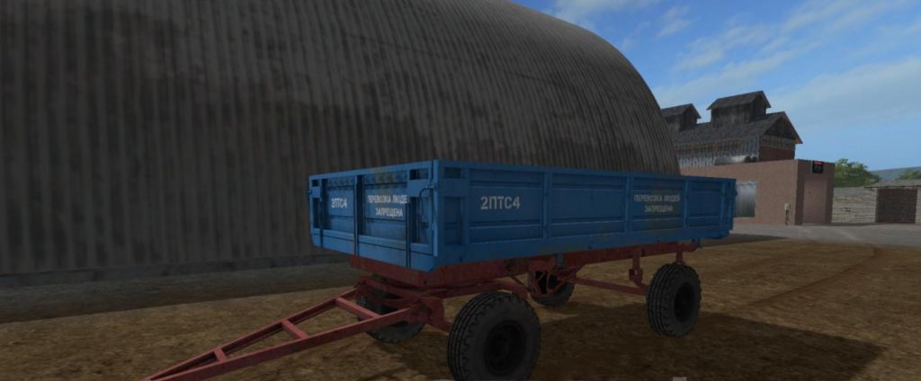 FS17 Trailer 2PTS-4 v1 (4) - Farming simulator 19 / 17 / 15 Mod