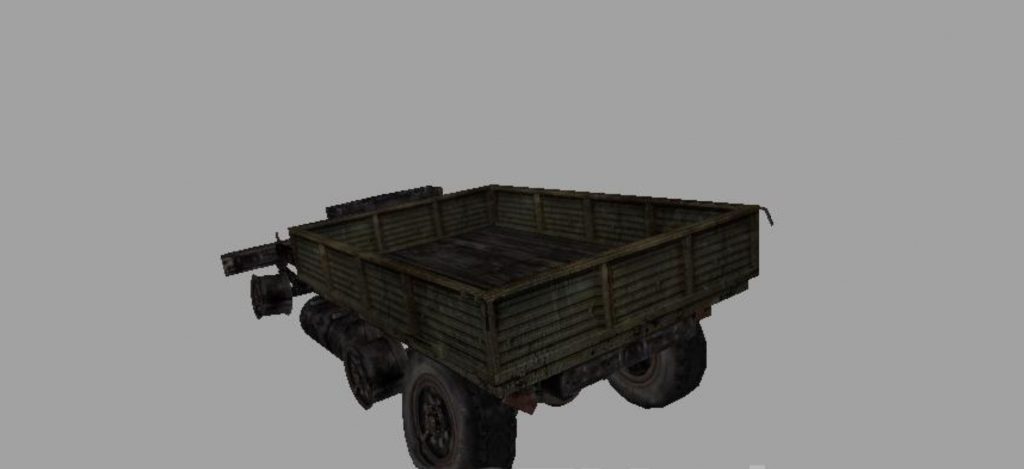 FS17 Zil-131 without cab v1.0 - FS 17 Prefab Mod Download