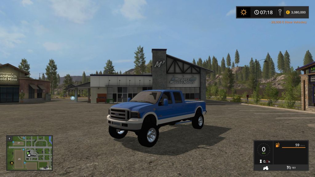 FS17 2005 Ford F-350 Custom v1.0 - FS 17 Cars Mod Download