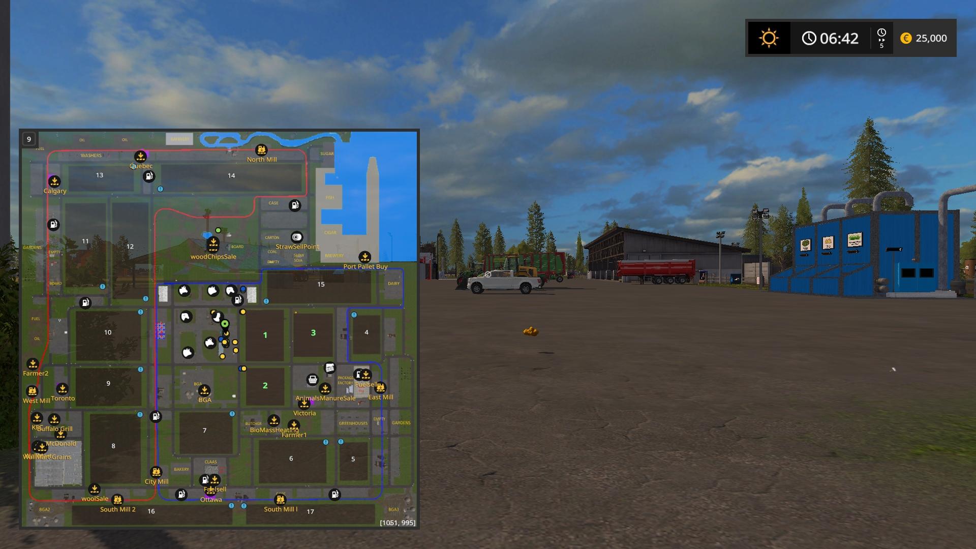 FS17 Canadian Village Map v2.1 - FS 17 Maps Mod Download