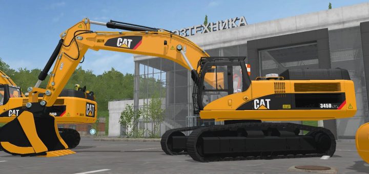 Farming Simulator 2017 Forklifts, Excavators mod | FS17 Forklifts ...